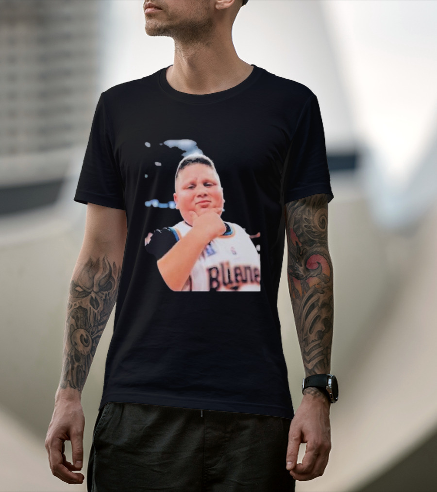 The Rizzler Blazers Confidence Meme Iconic NBA Jersey Humor T-Shirt