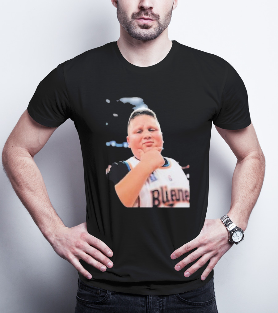 The Rizzler Blazers Confidence Meme Iconic NBA Jersey Humor T-Shirt