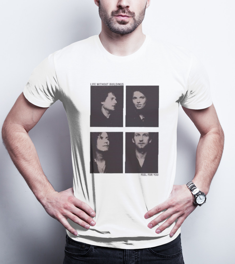 Life Without Buildings Feel For You Album Photography T-Shirt