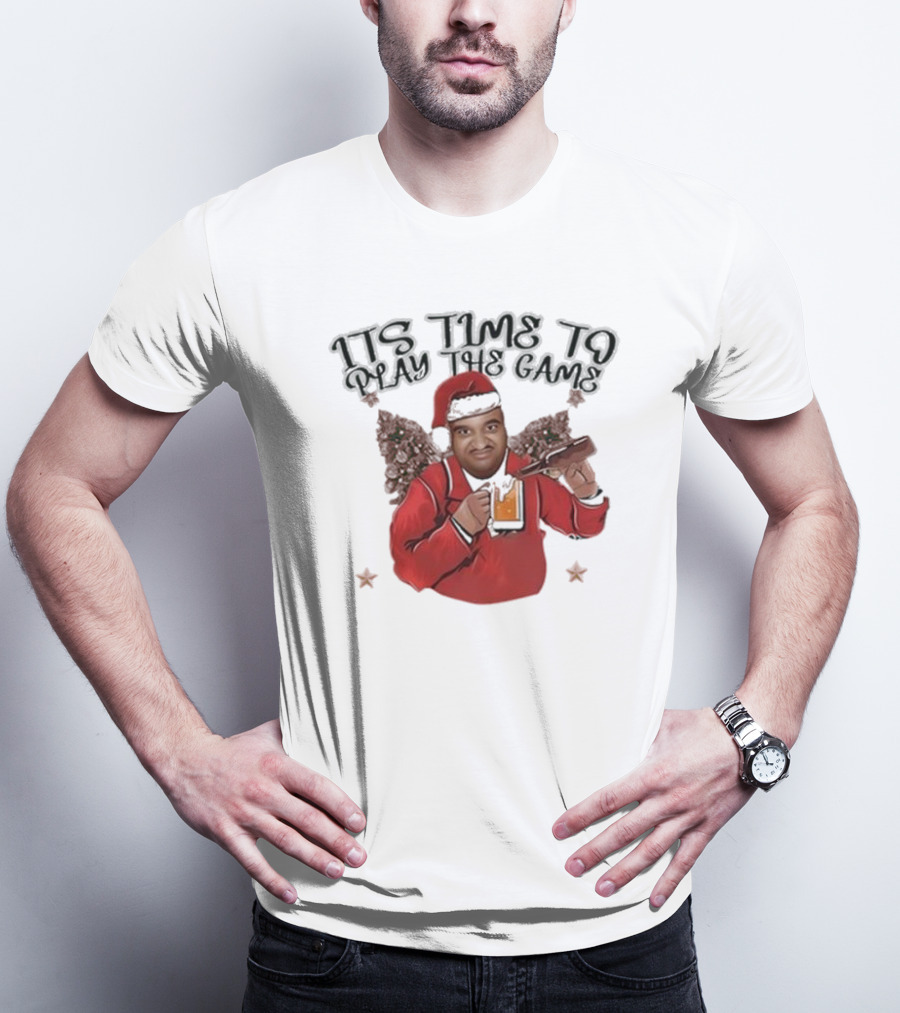 ITS TIME TO PLAY THE GAME SANTA BEER CHRISTMAS T-Shirt