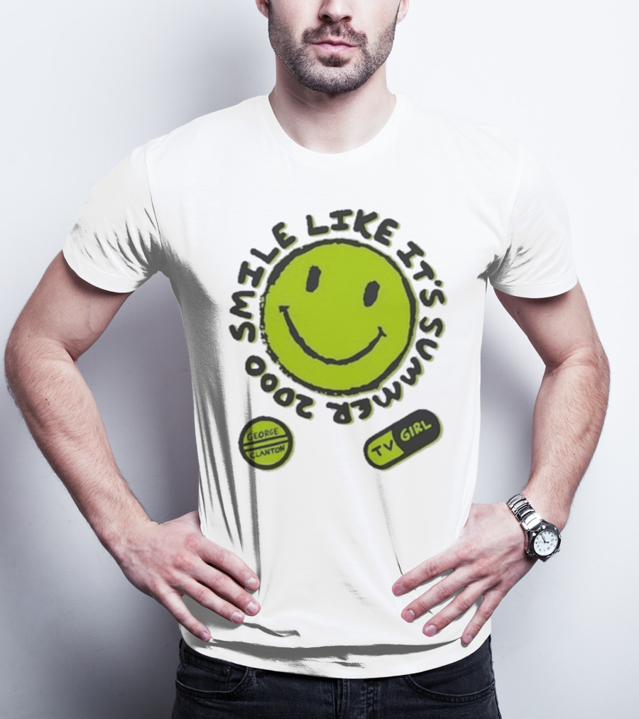 Smile Like It’s Summer 2000 TV Girl George Clanton T-Shirt