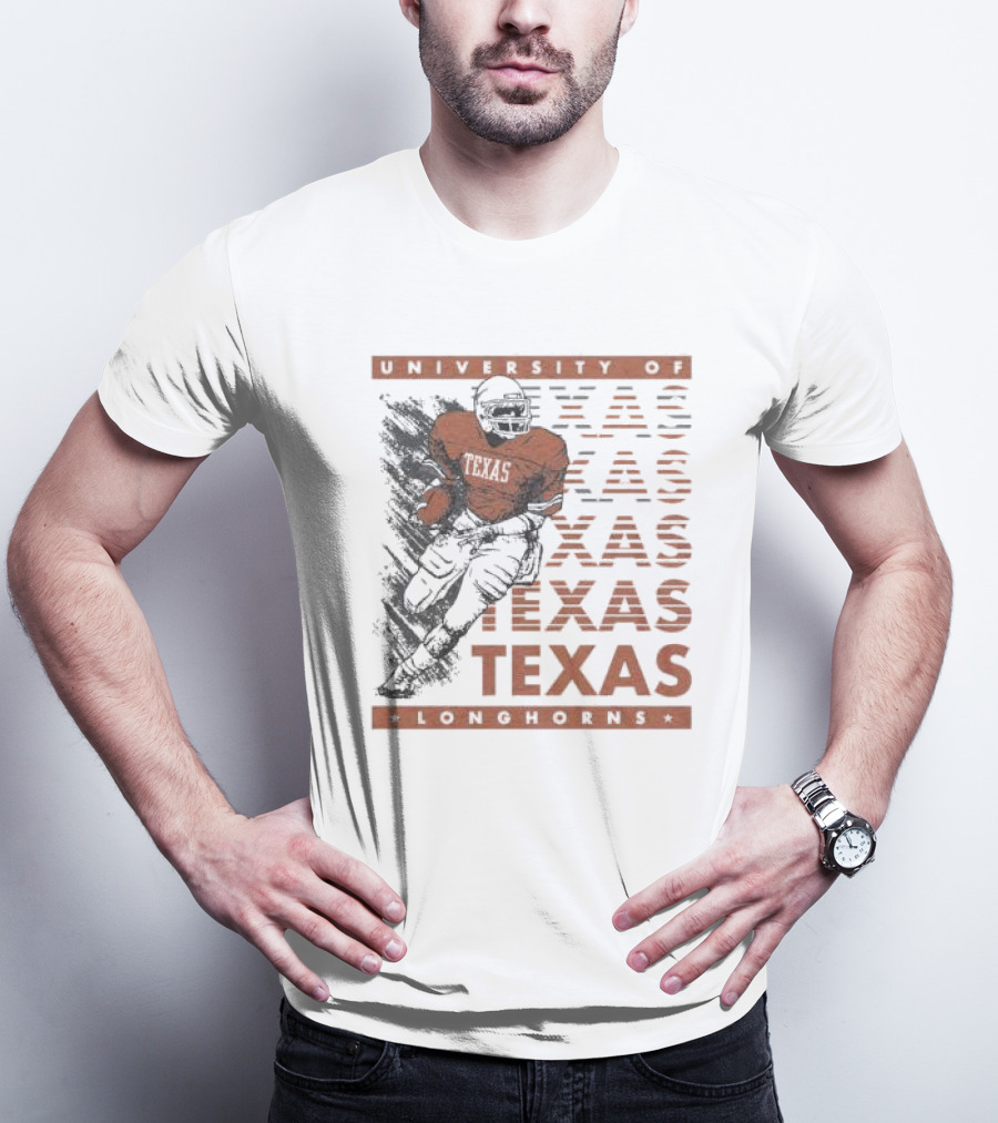 University Of Texas Longhorns Football Texas Longhorns 1990s Throwback T-Shirt
