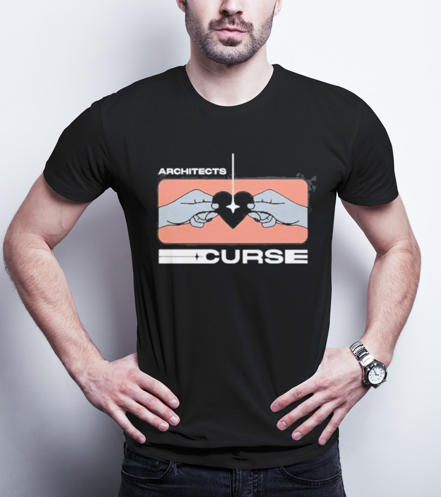 Architects Curse Heart Hands Black T-Shirt