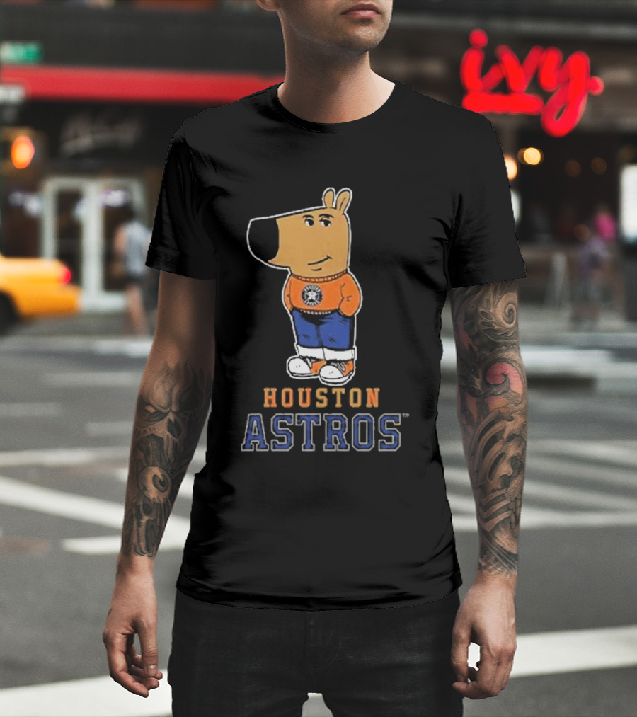 Just A Chill Guy With Houston Astros T-Shirt