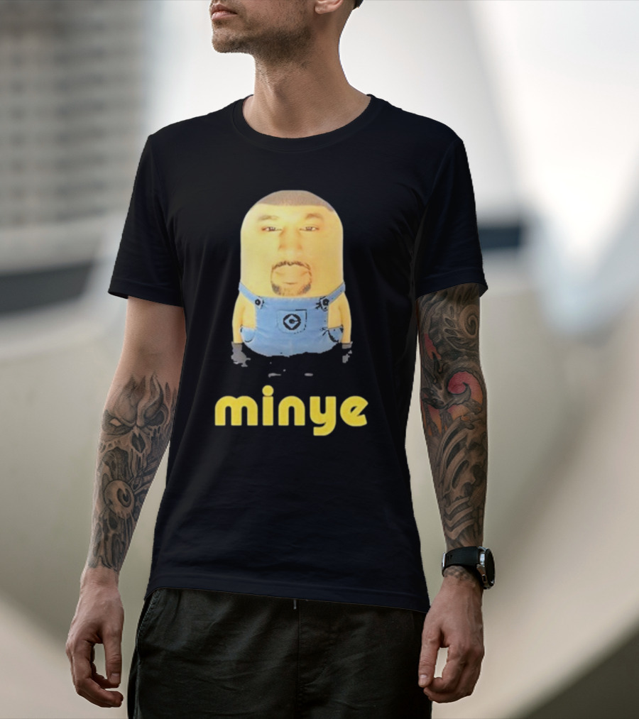 Minye Face Parody Minion Meme Character T-Shirt