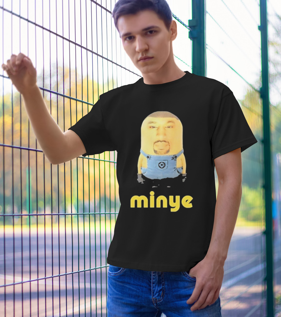 Minye Face Parody Minion Meme Character T-Shirt