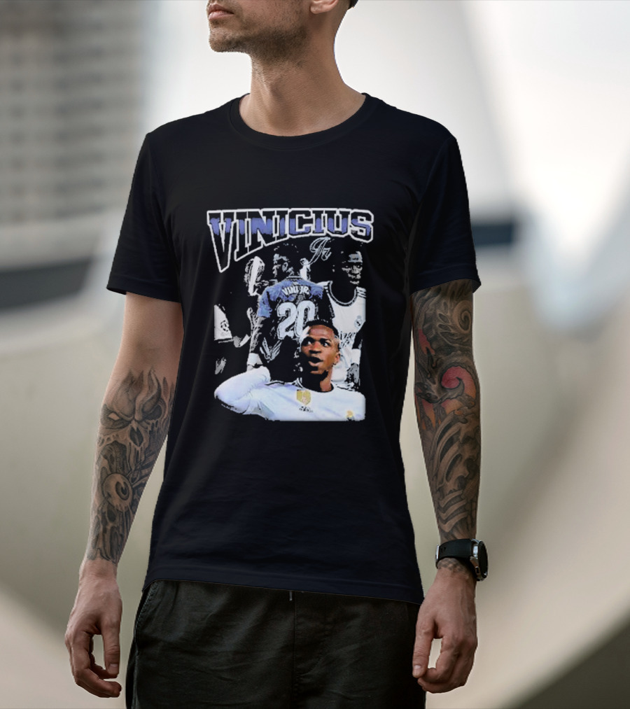 Neymar Camiseta Vinícius Jr VINI JR 20 Football T-Shirt