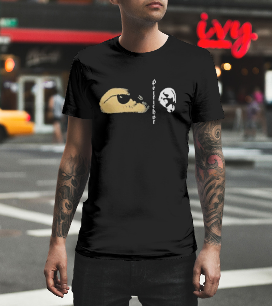 Petrichor Eye Symbol With Stylized Text T-Shirt