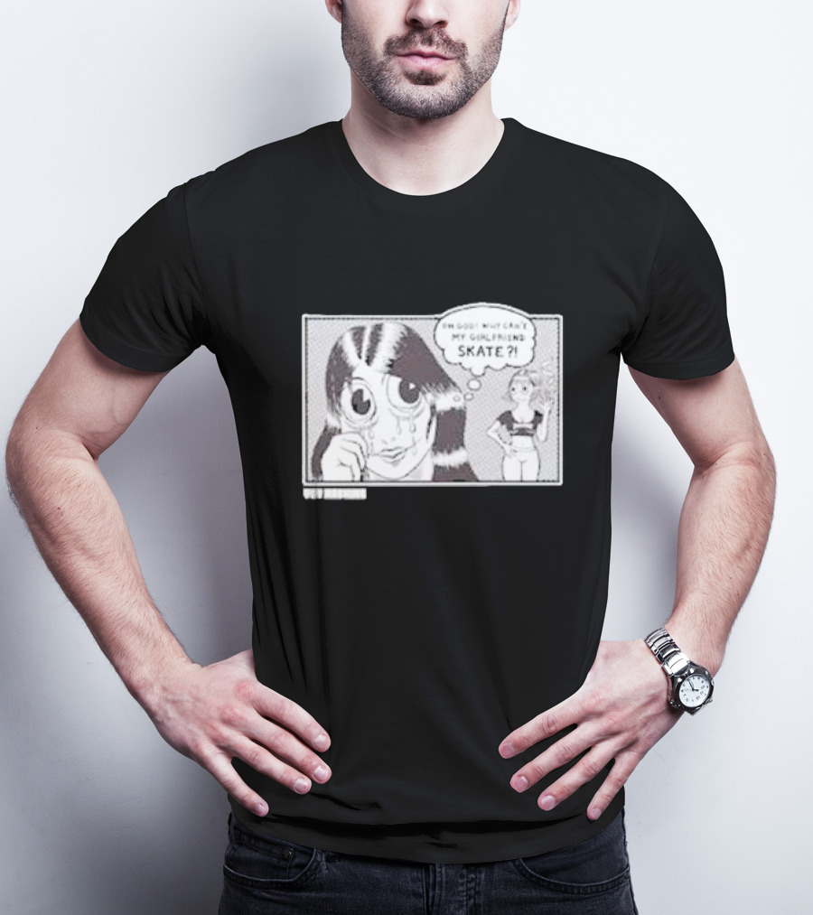 Thrasher Toy Machine Oh God Why Can't My Girlfriend Skate T-Shirt