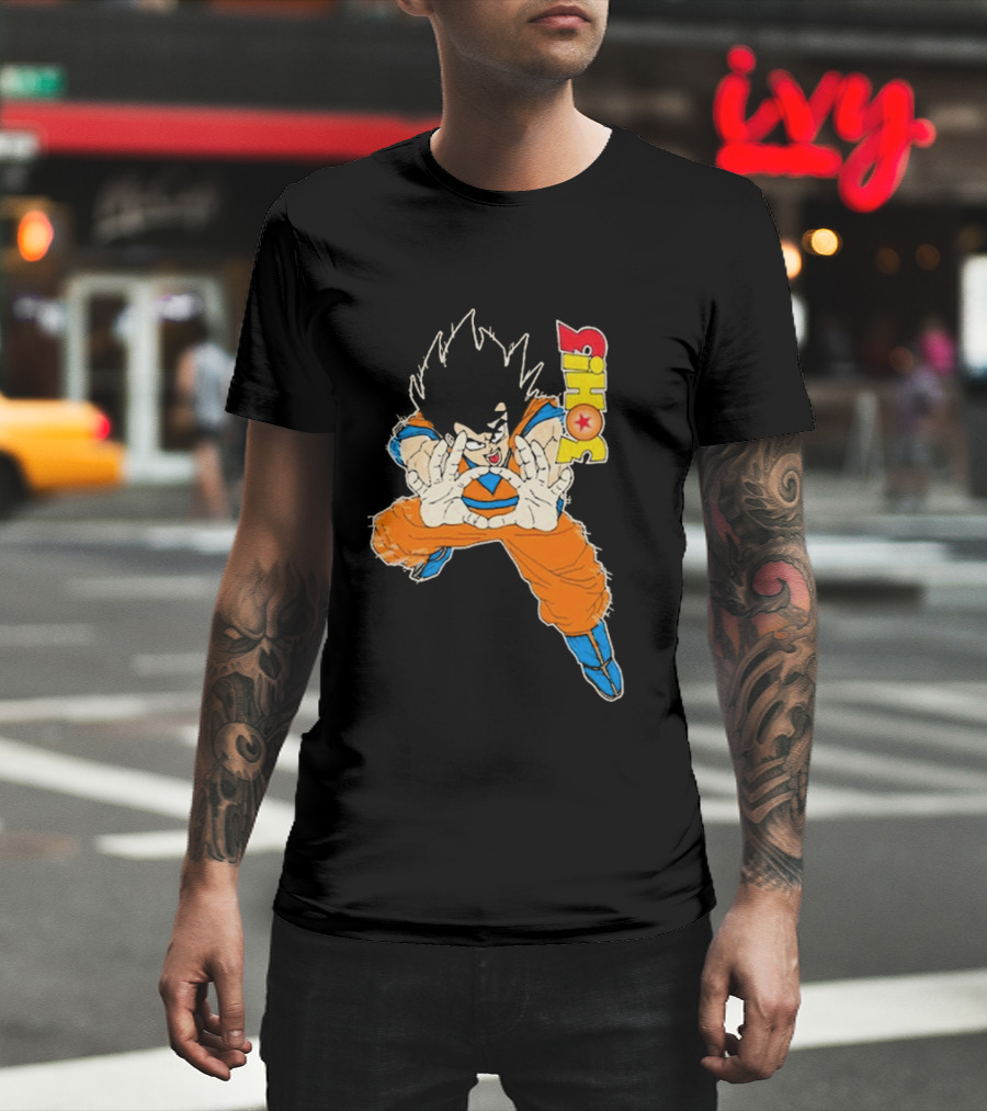 3OH3 Goku Hands Dragon Ball T-Shirt