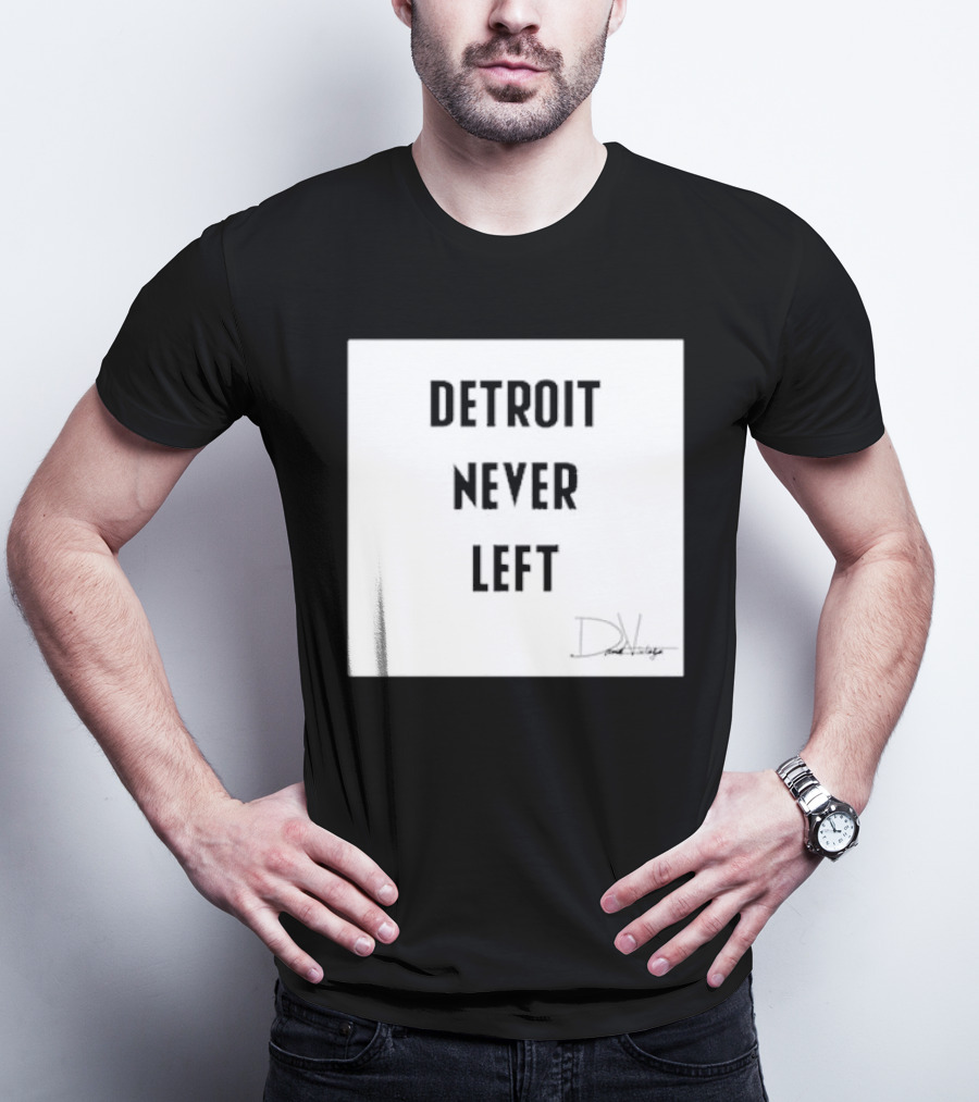 Detroit Never Left D.Vintage T-Shirt