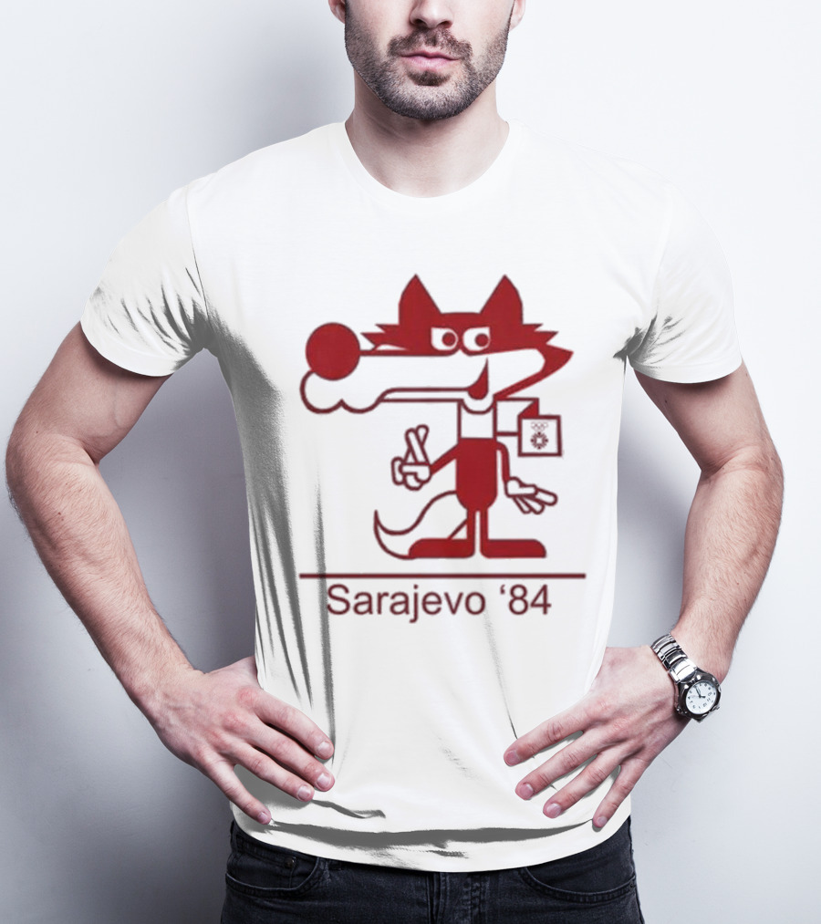 Vucko Sarajevo '84 Winter Olympics Mascot T-Shirt