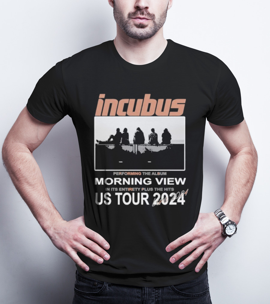 Incubus Performing Morning View Album In Its Entirety Plus The Hits US Tour T-Shirt