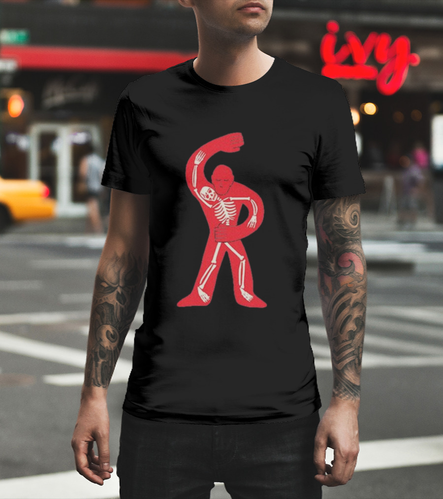 Dancing Skeleton Embrace Lord Huron T-Shirt