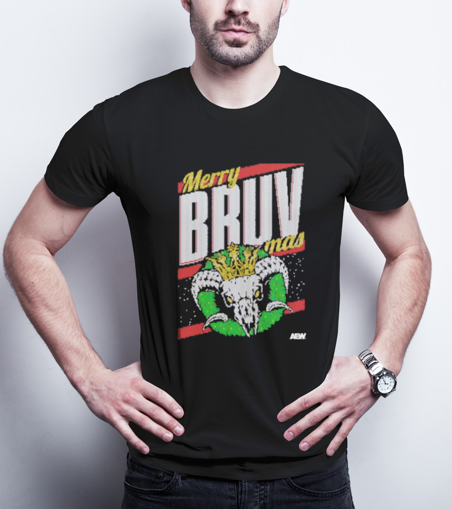 Will Ospreay Merry BRUVmas AEW Holiday Ugly Christmas T-Shirt