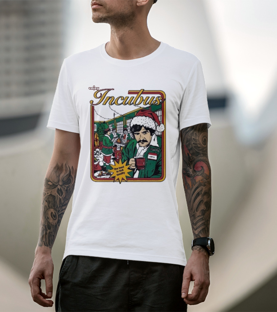Enjoy Incubus Santa Chuck The Best In His Quality T-Shirt