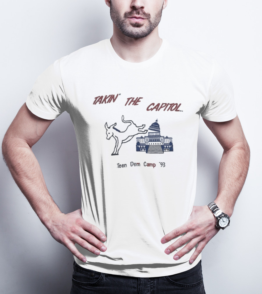 Takin' The Capitol Teen Dem Camp '93 T-Shirt