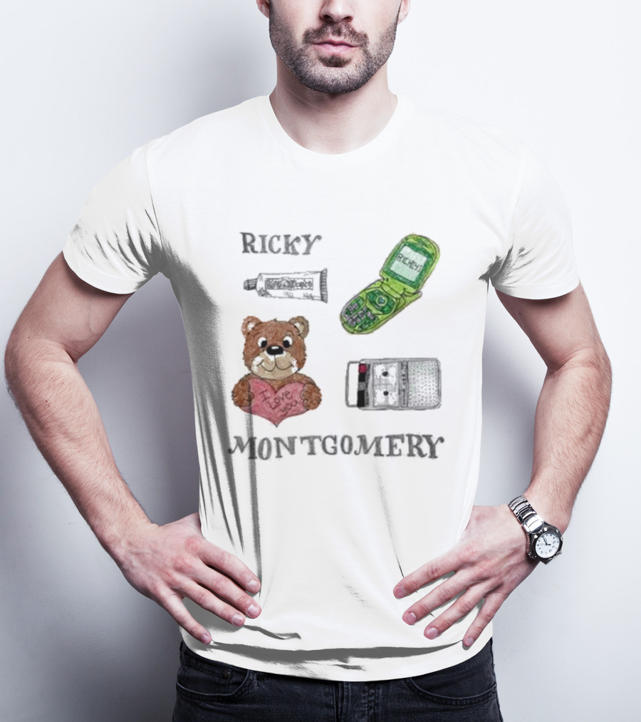 Ricky Montgomery Love Bear Phone And Paint Tube T-Shirt