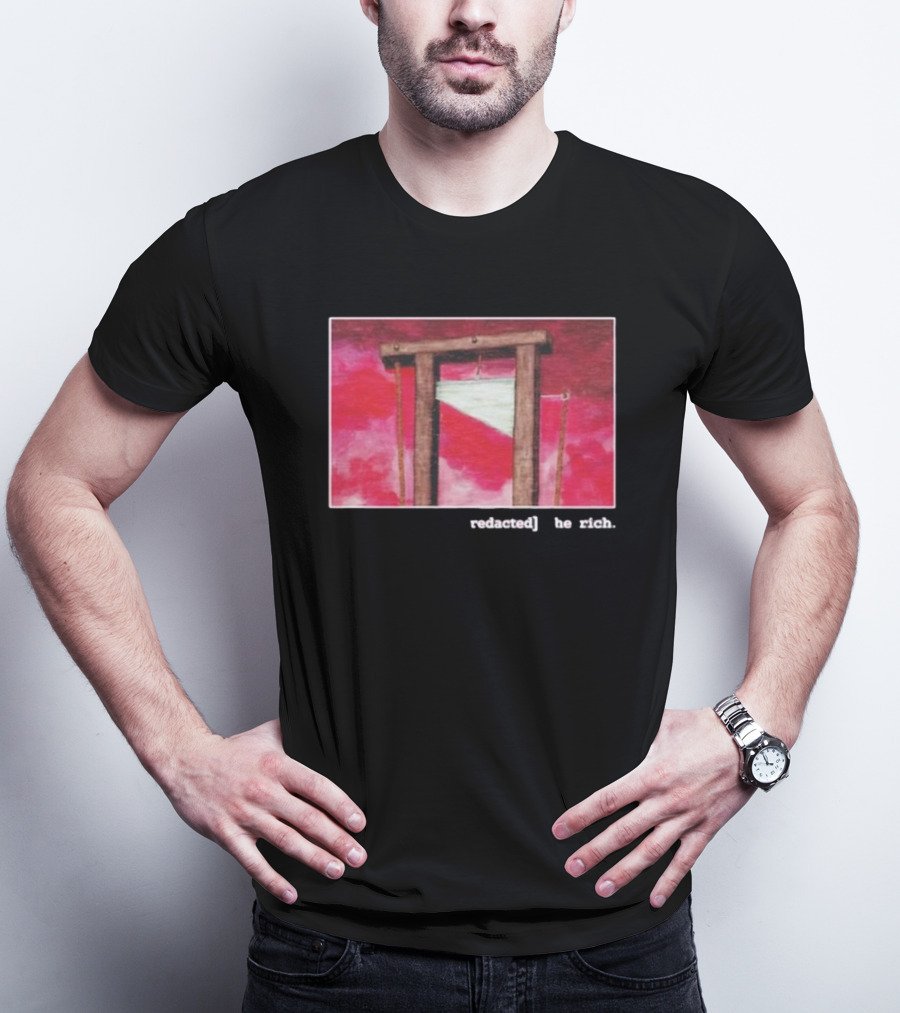 Redacted The Rich Guillotine Potatum Redacted The Rich Triblend T-Shirt
