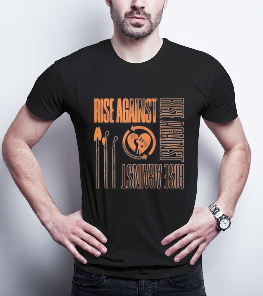 Rise Against Matches Cube T-Shirt