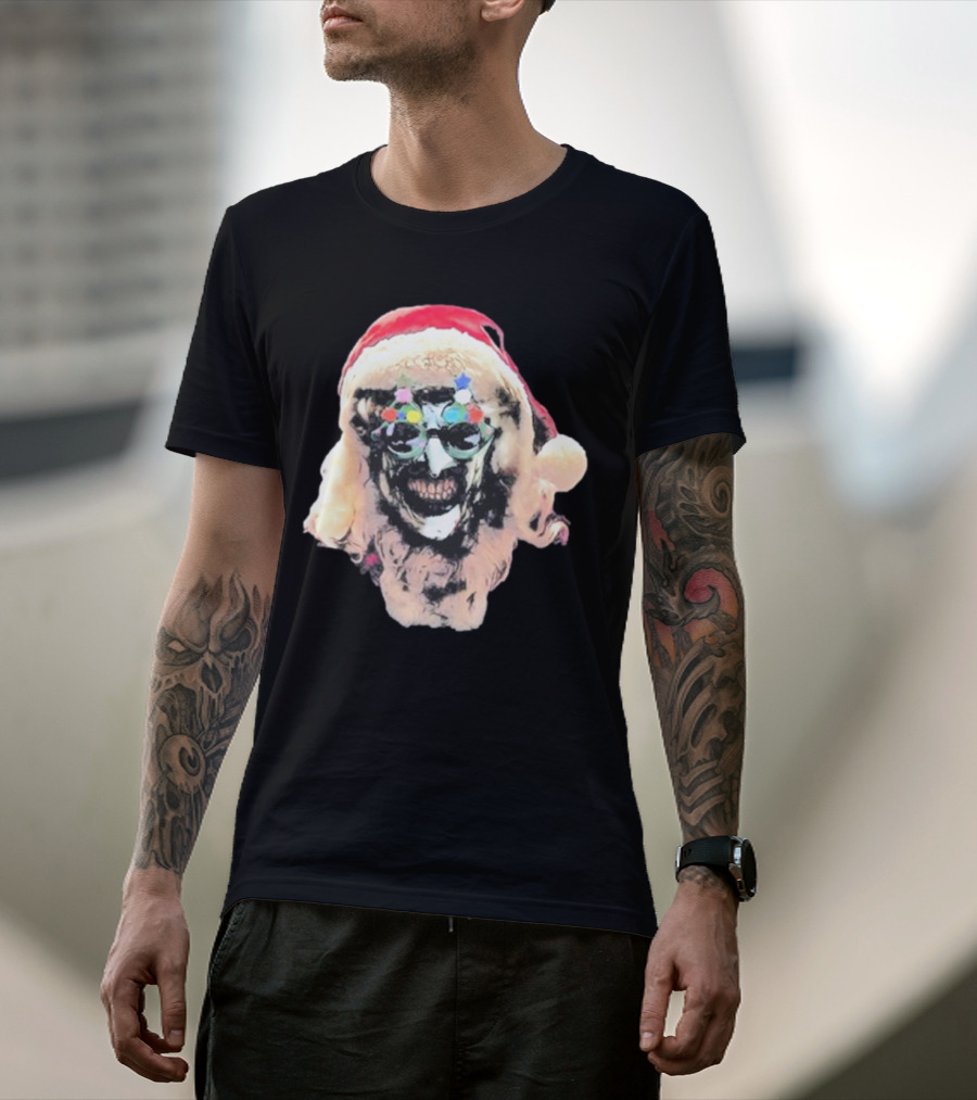Terrifier 3 Xmas Santa Horror Clown T-Shirt