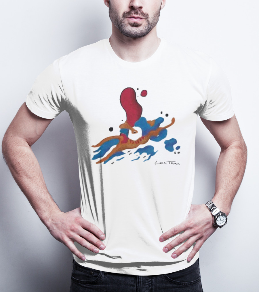 Balatro Merch Abstract Joker Local Thunk Dynamic Color Splash T-Shirt