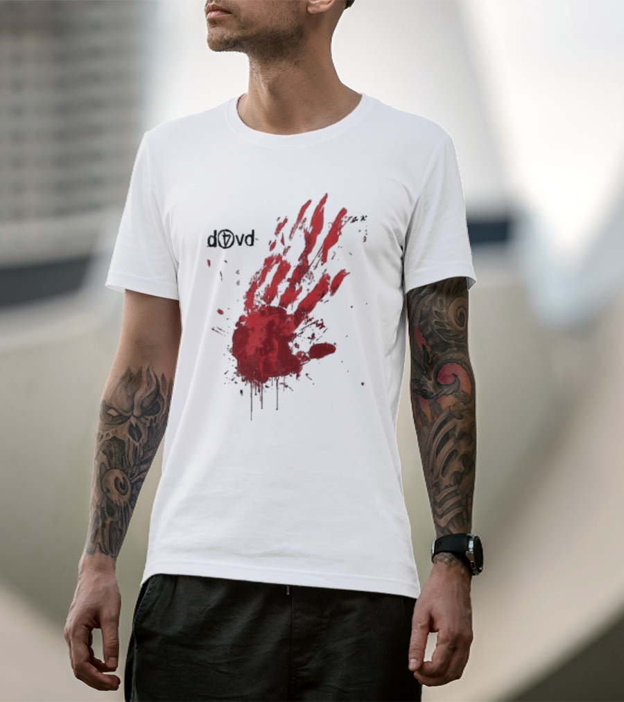 D4VD Blood Handprint Splatter T-Shirt