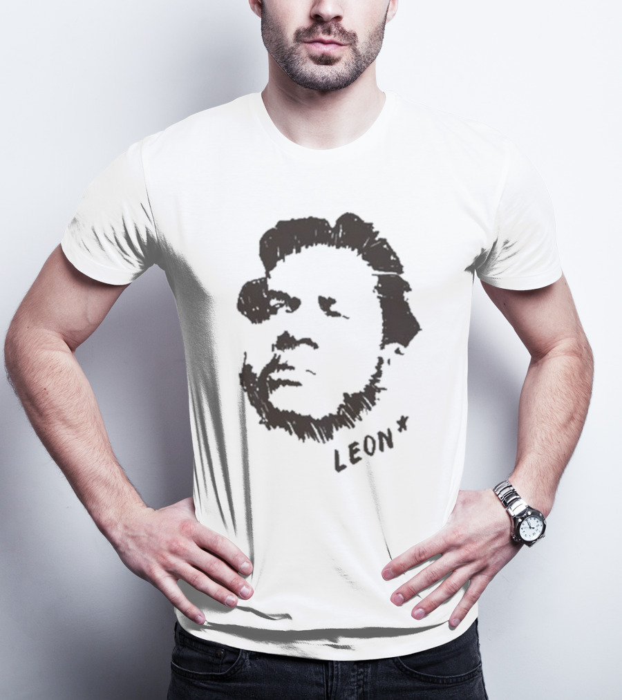 Leon Bridges Leon Sketch Face T-Shirt