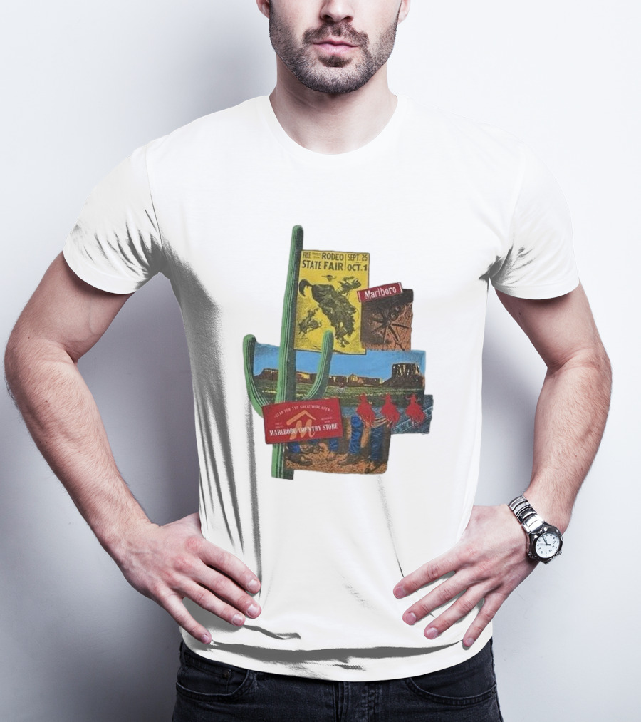 Rodeo State Fair Marlboro Country Store Wild West Promo T-Shirt