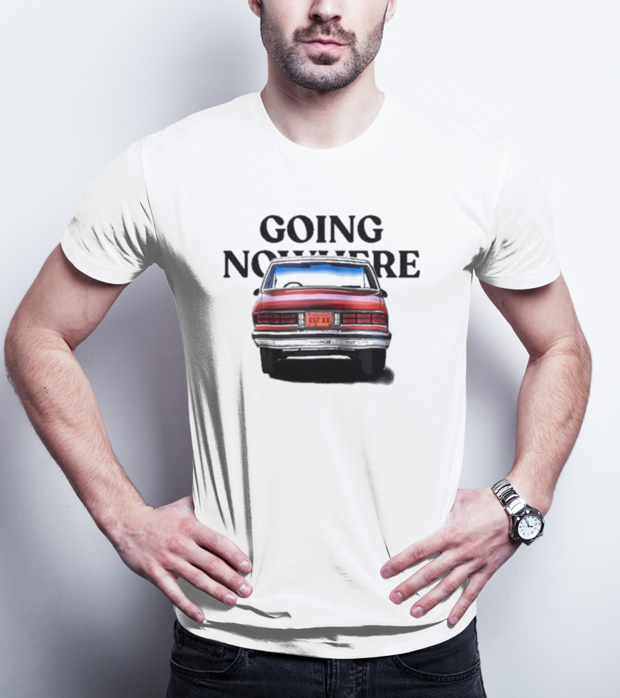 Mgk Going Nowhere Fast Est 19Xx Retro Car T-Shirt