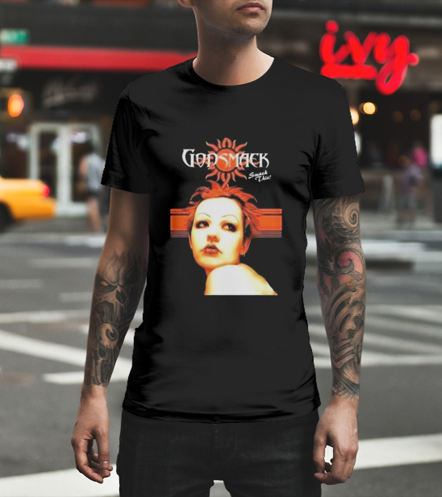 Godsmack Smack This Sun Logo Face T-Shirt