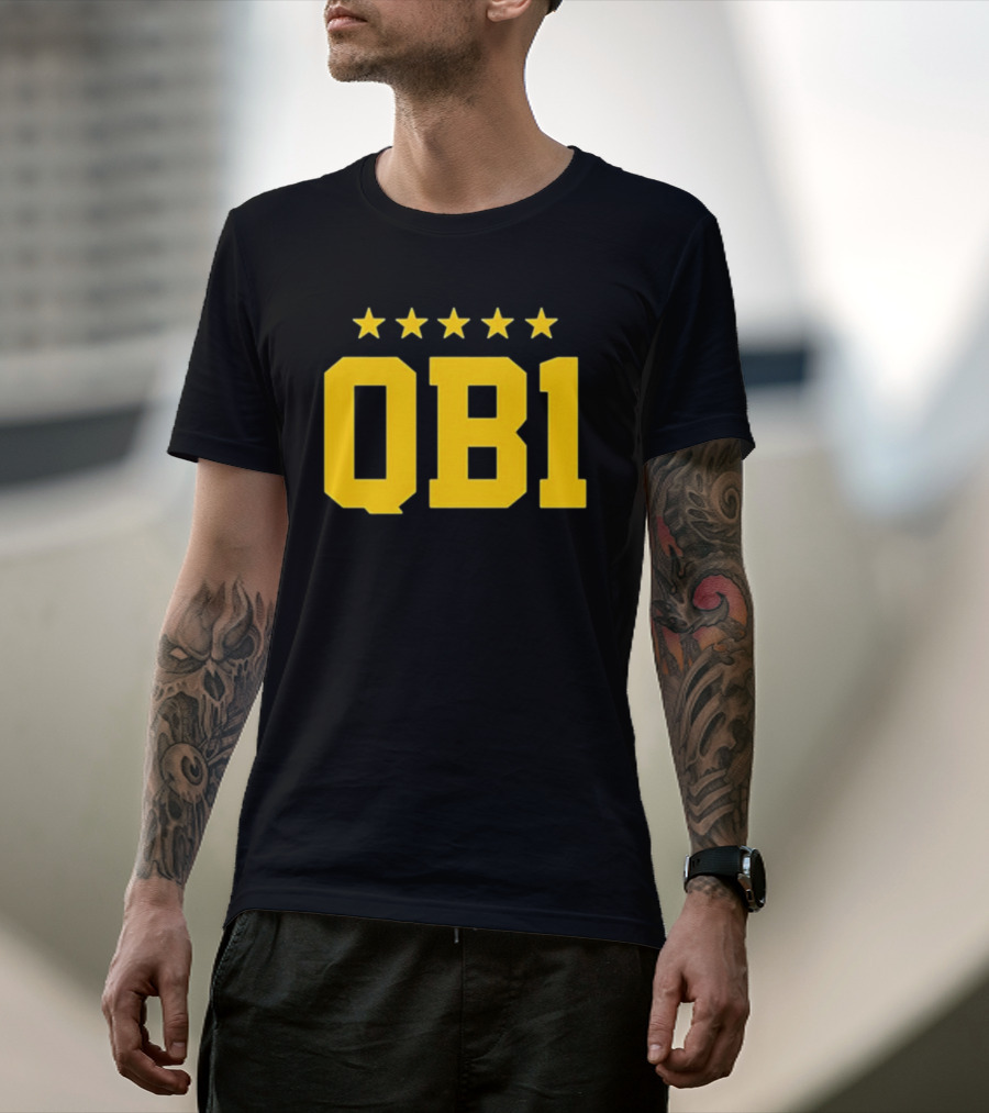 Bryce Underwood QB1 Underwood 19 Stars T-Shirt