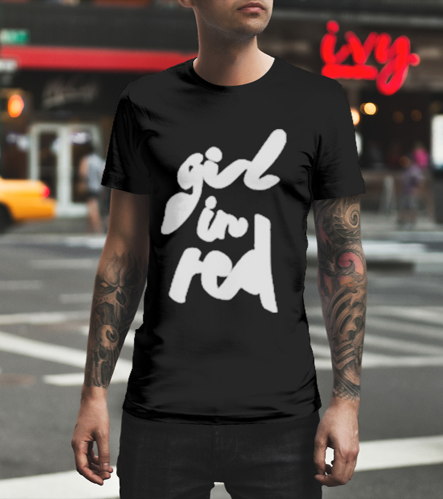 Girl In Red T-Shirt
