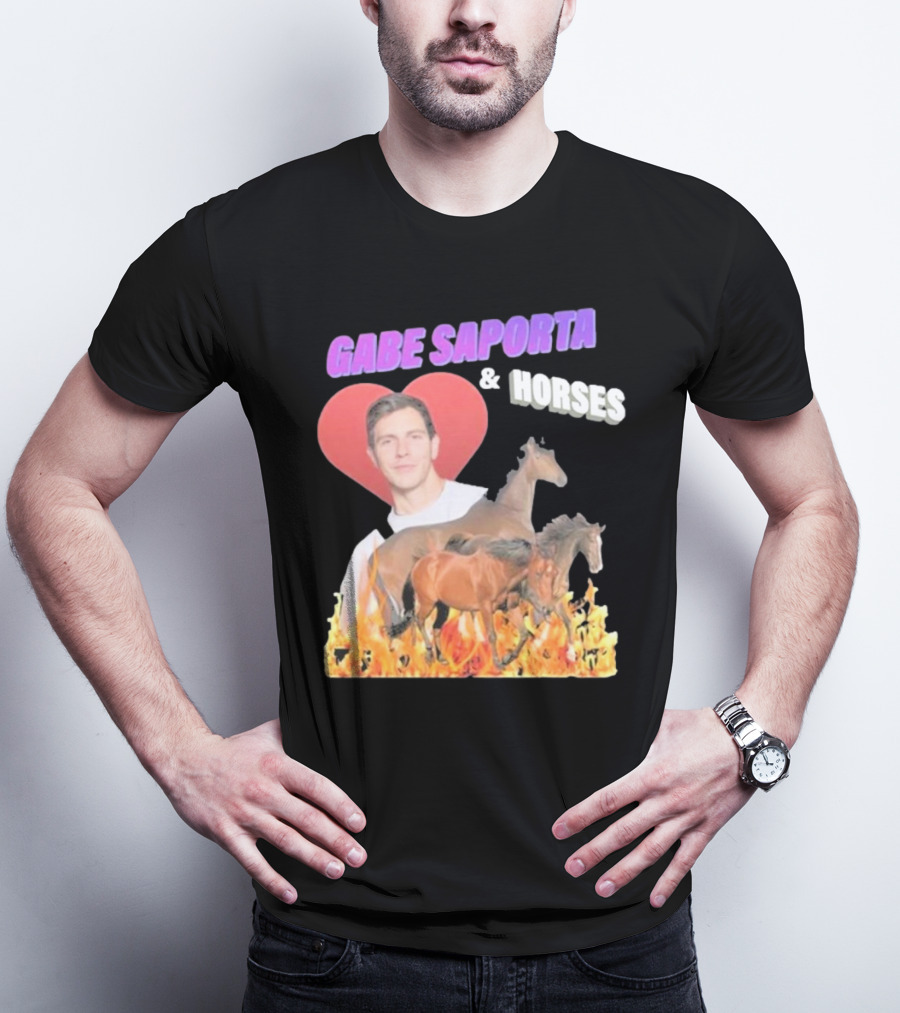 Gabe Saporta And Horses T-Shirt