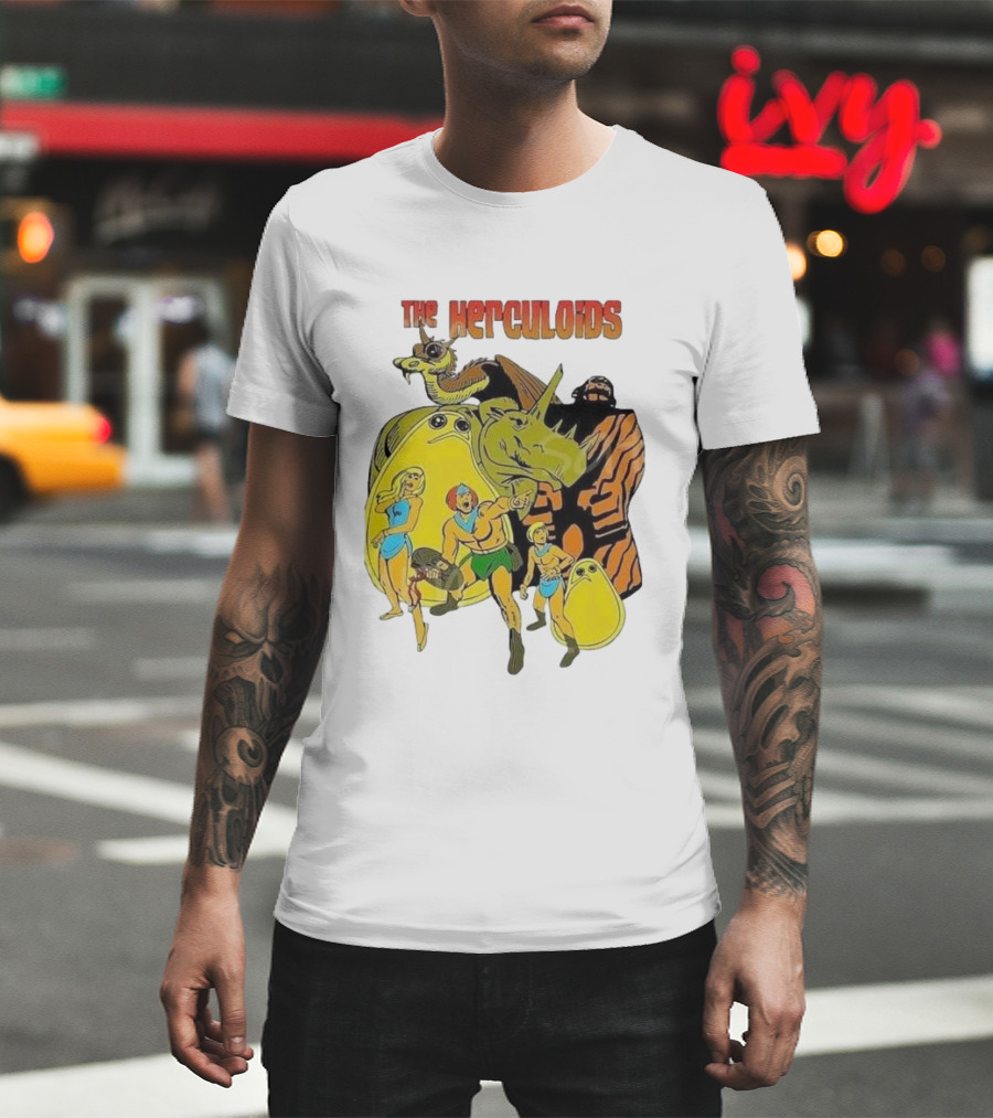 The Herculoids Classic Adventure Cartoon Characters T-Shirt