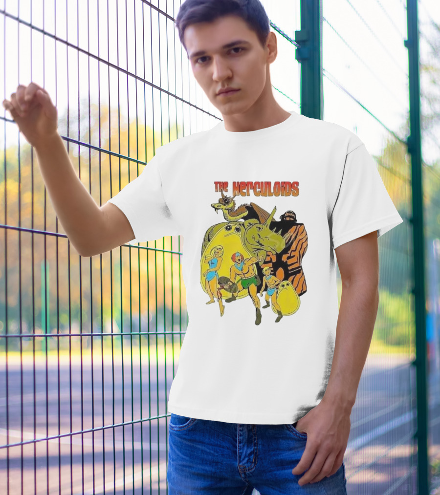 The Herculoids Classic Adventure Cartoon Characters T-Shirt