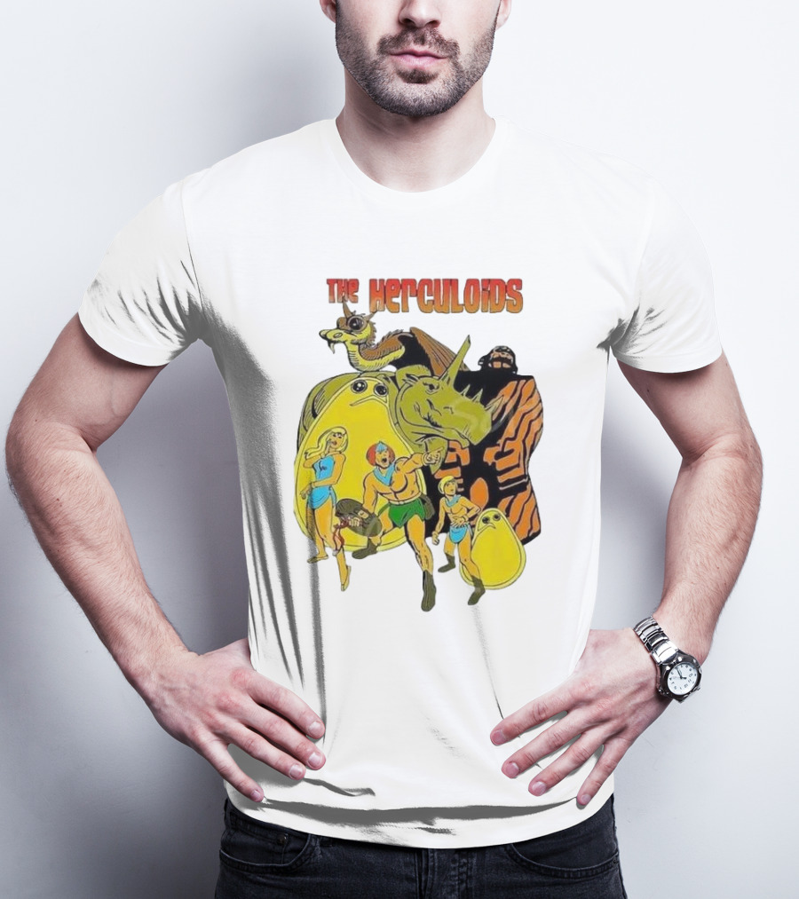 The Herculoids Classic Adventure Cartoon Characters T-Shirt