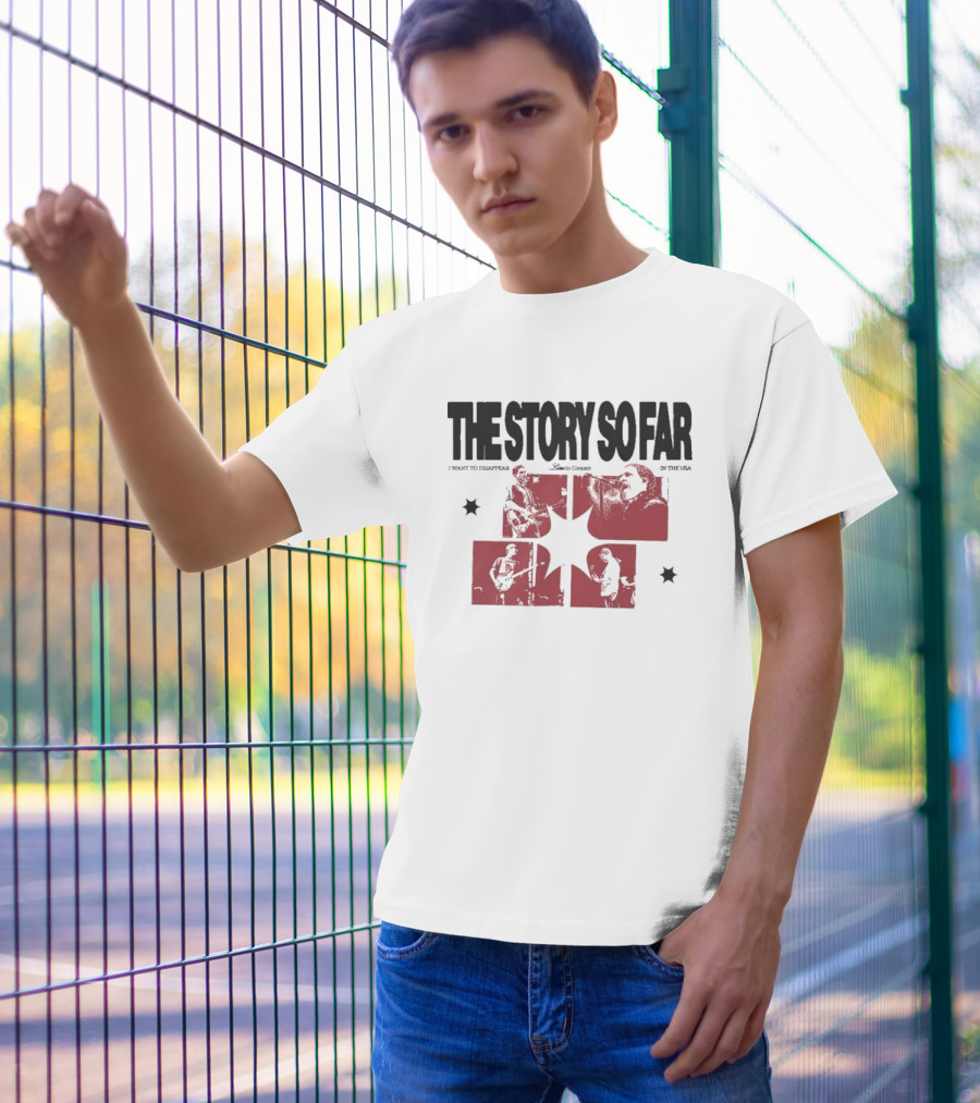 The Story So Far Live In Concert I Want To Disappear In The USA Tour T-Shirt