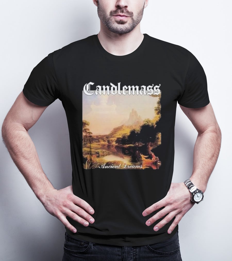 Candlemass Ancient Dreams Album Cover T-Shirt