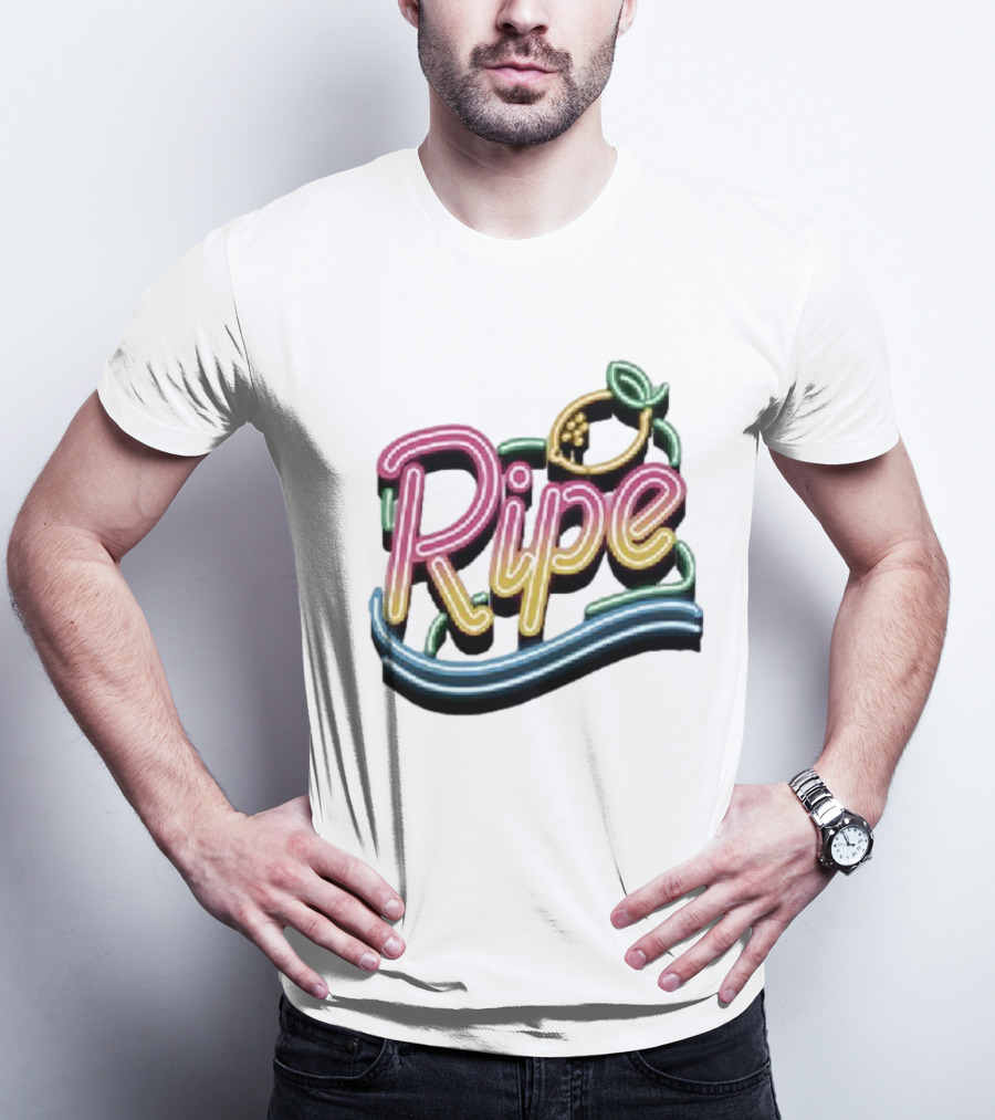 Ripe Neon Ribbed Fruit T-Shirt