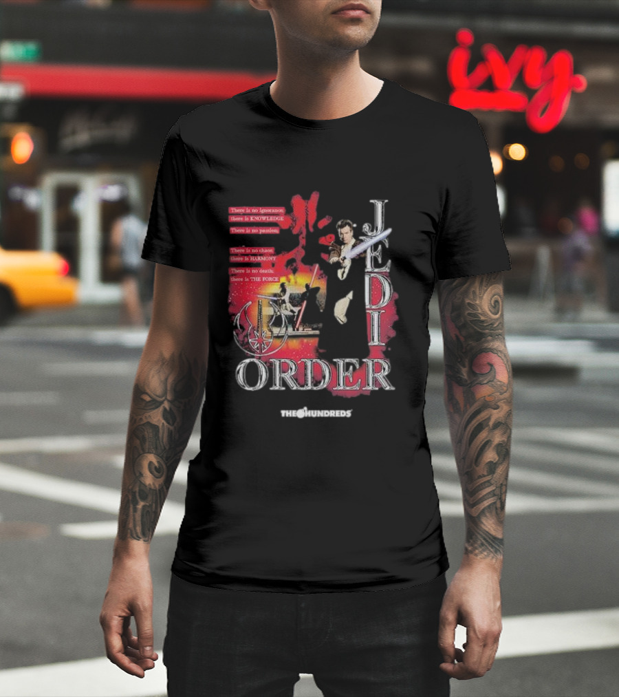 Jedi Order Code Knowledge Harmony Force The Hundreds Star Wars T-Shirt