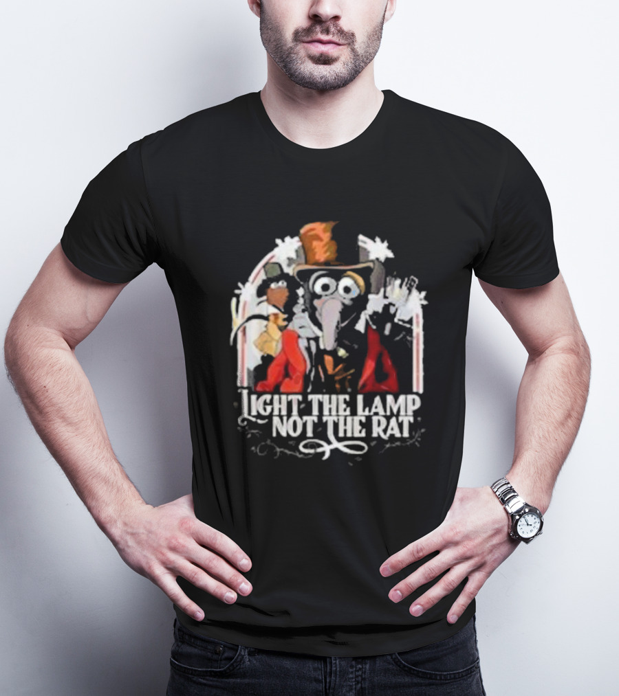 Light The Lamp Not The Rat The Muppet Christmas Carol Gonzo And Rizzo T-Shirt