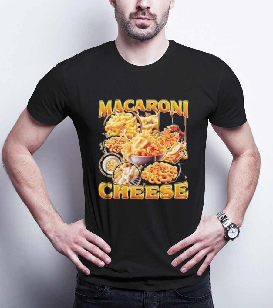 MACARONI CHEESE DELICIOUS VARIETIES IN VIBRANT T-Shirt