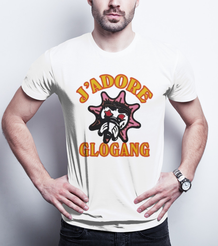 J’Adore Glogang Star Emoji Face T-Shirt