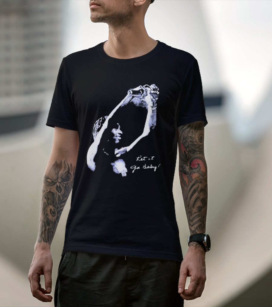 Let It Go Baby Vintage Music Expression T-Shirt