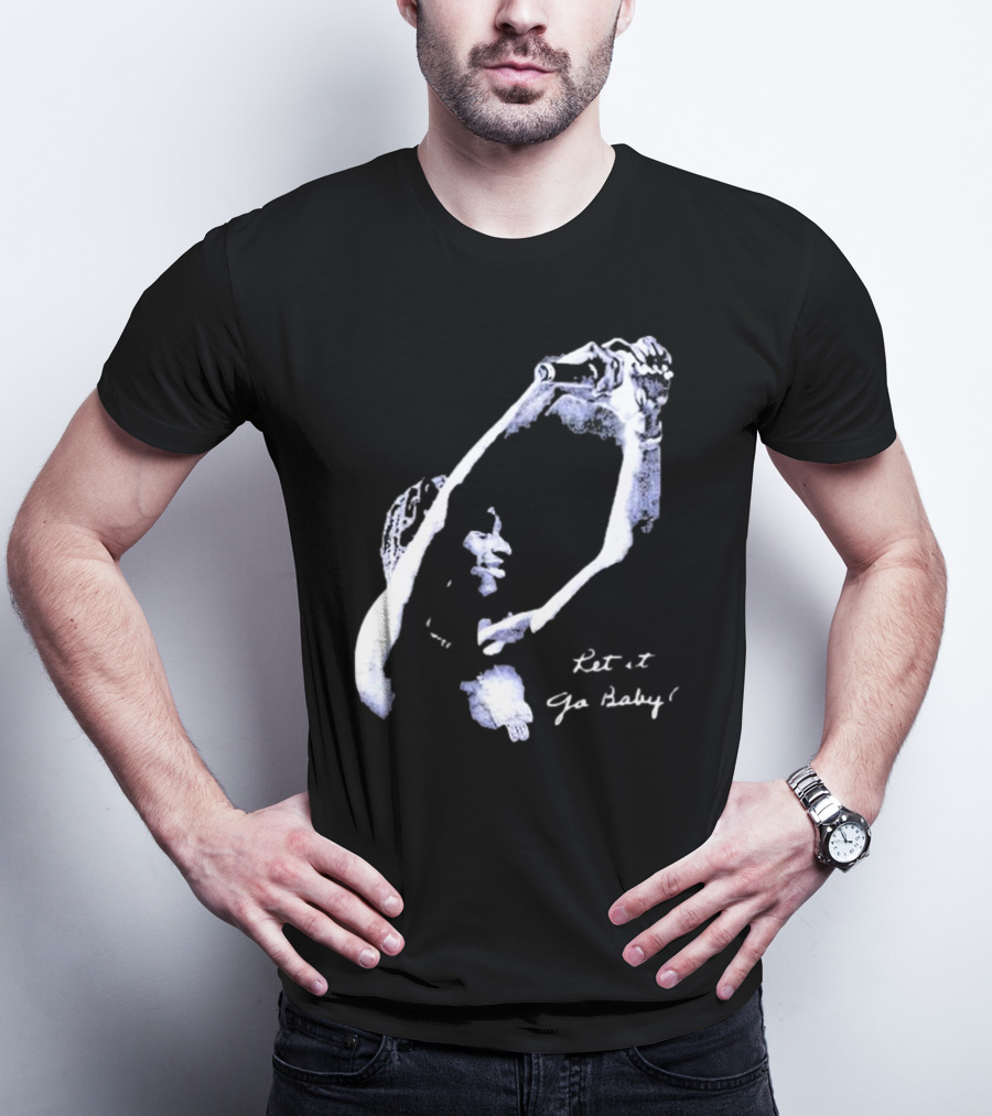 Let It Go Baby Vintage Music Expression T-Shirt