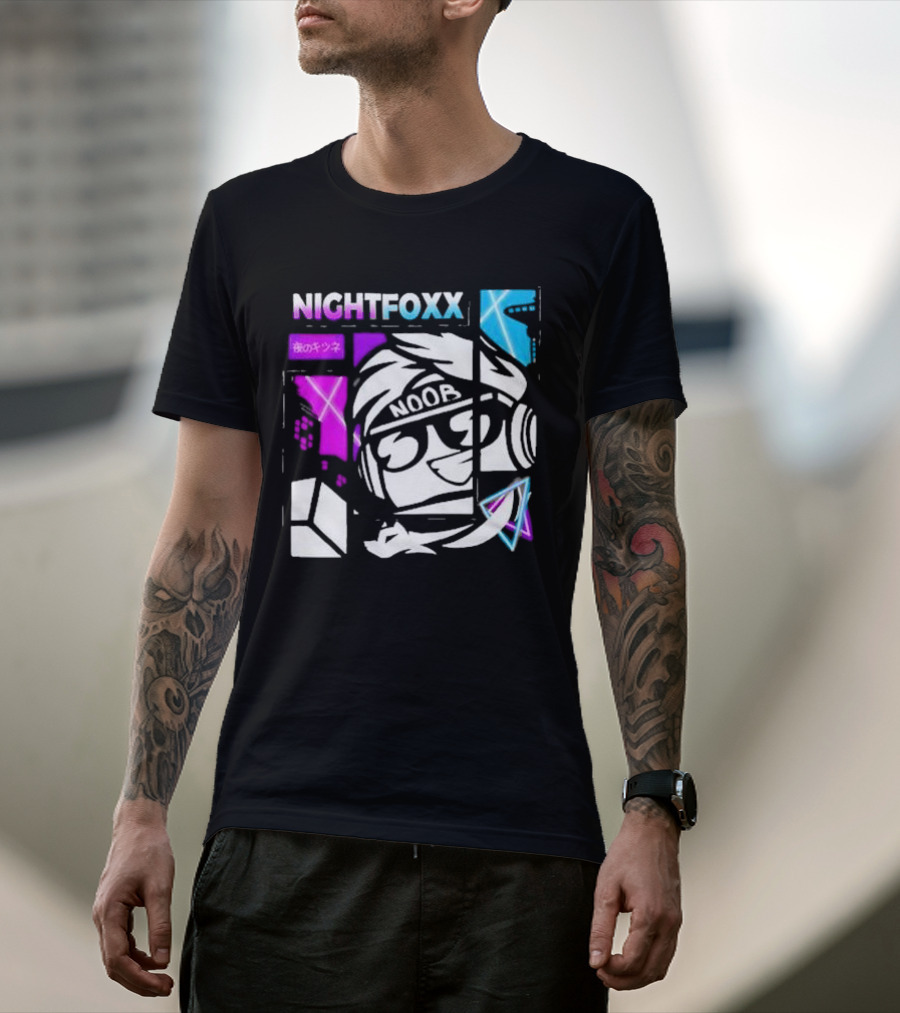 Nightfoxx Noob Panel T-Shirt