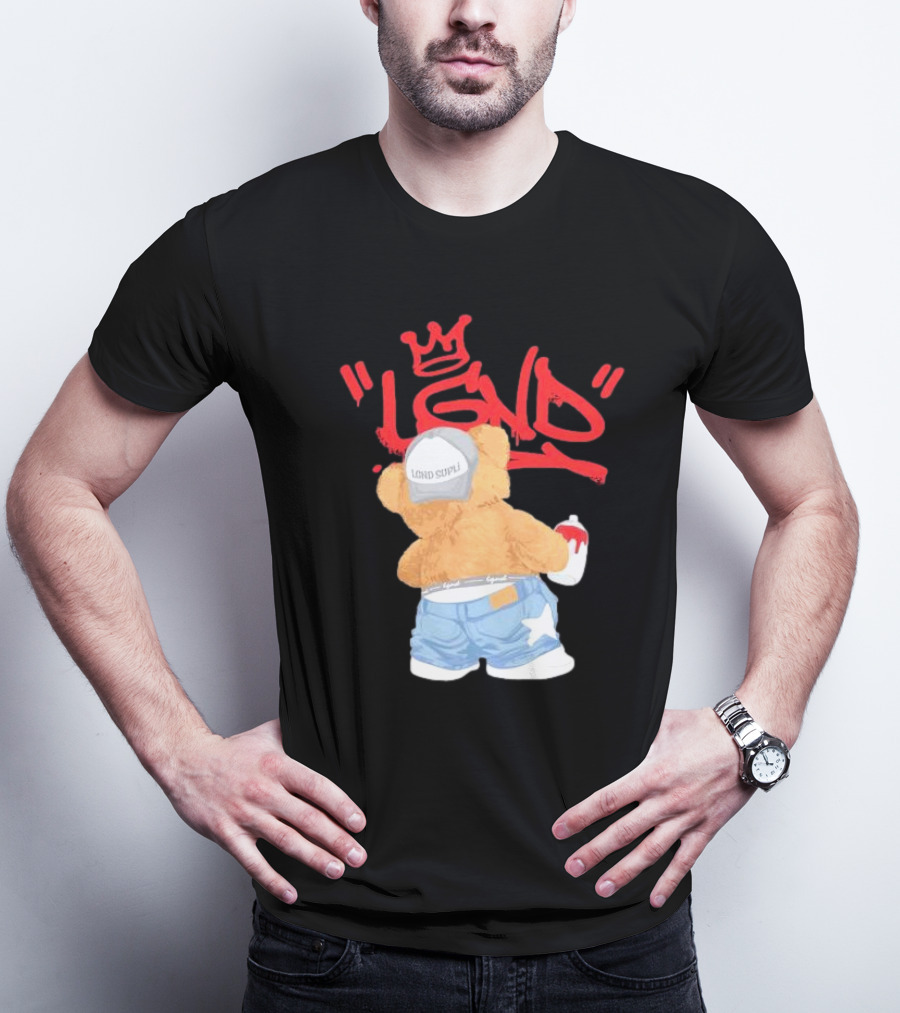 Tagger Bear LGND Lord Supply Graffiti T-Shirt