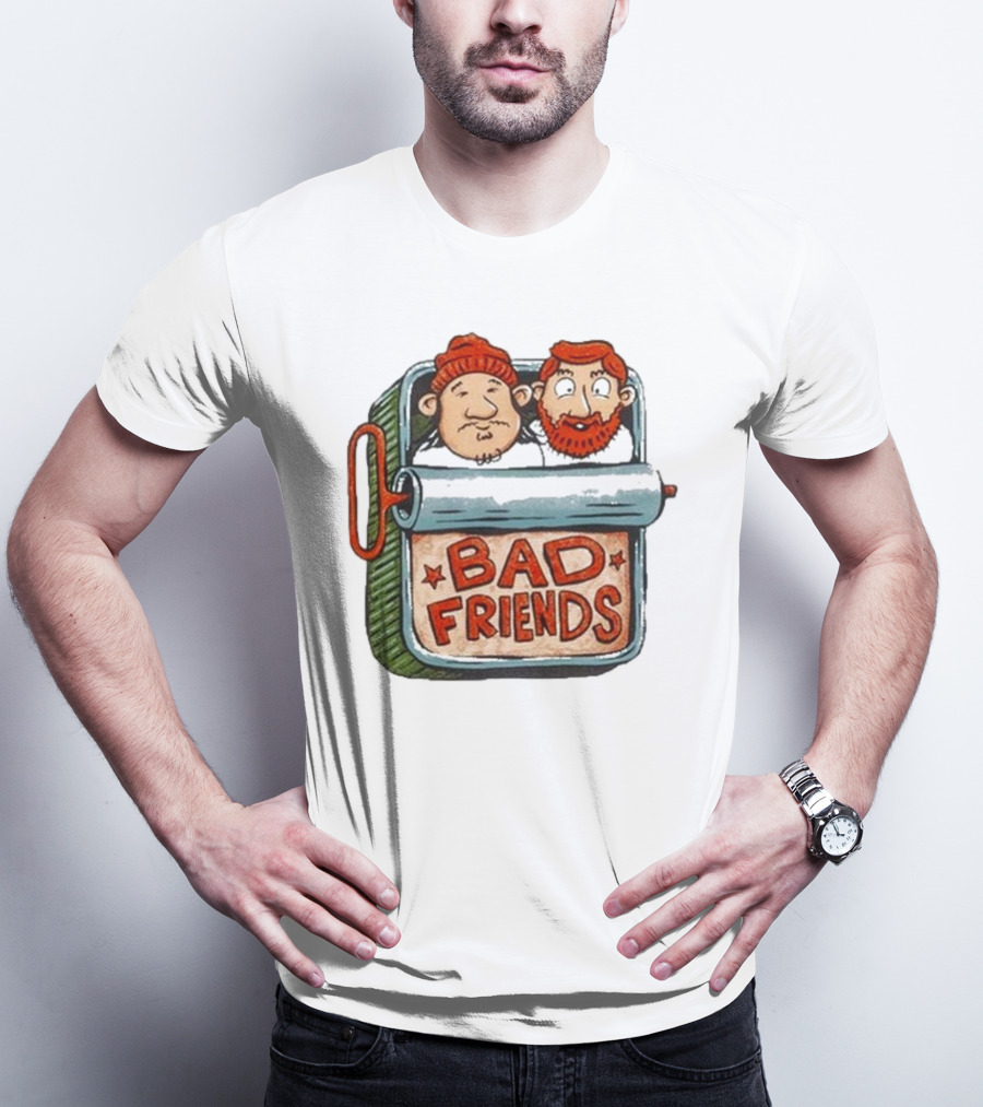 Bad Friends Meat Grinder Beanie And Redhead Duo T-Shirt