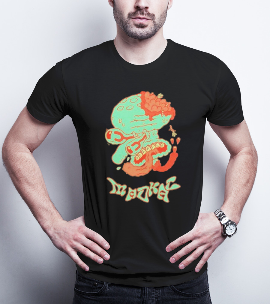 Madkat Ewww Calamardo Surreal Zombie Pop T-Shirt